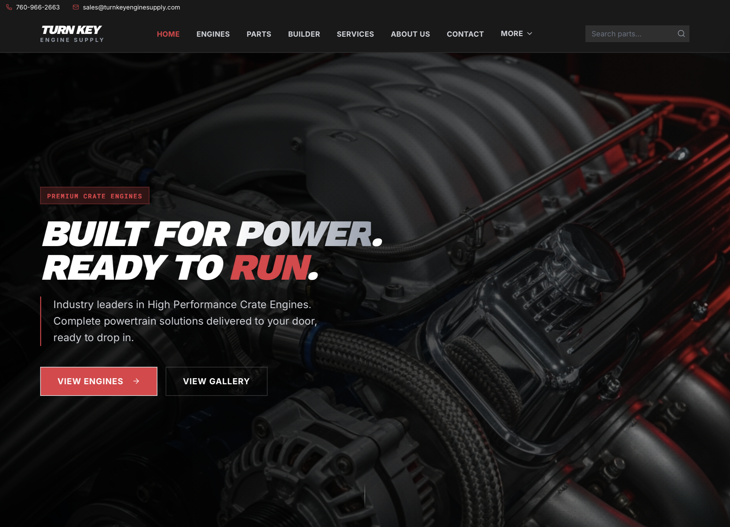 Turn Key Engine Supply | High Performance Crate Engines